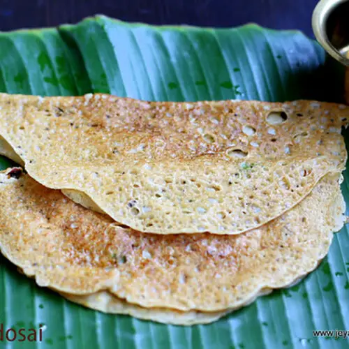 Wheat dosai - Jeyashri's Kitchen