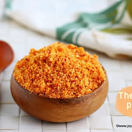Thengai podi recipe - Jeyashri's Kitchen