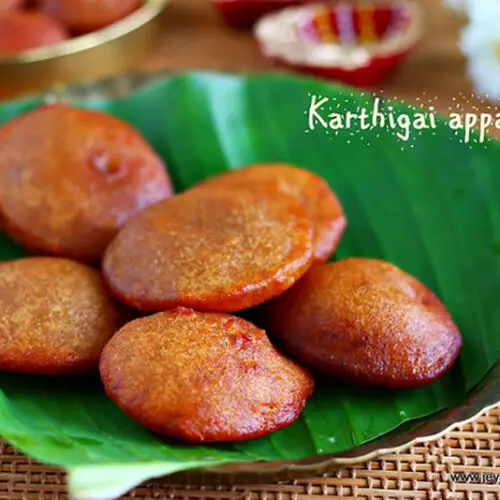 karthigai sweet appam - Jeyashri's Kitchen