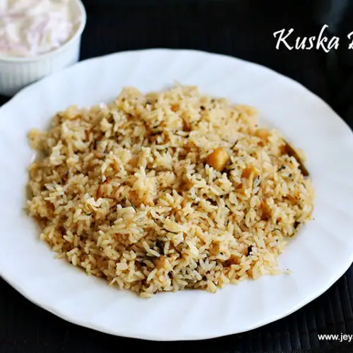 kuska recipe1 - Jeyashri's Kitchen