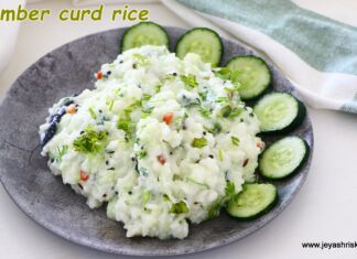 Jeyashri's Kitchen - A food blog with Indian vegetarian recipes