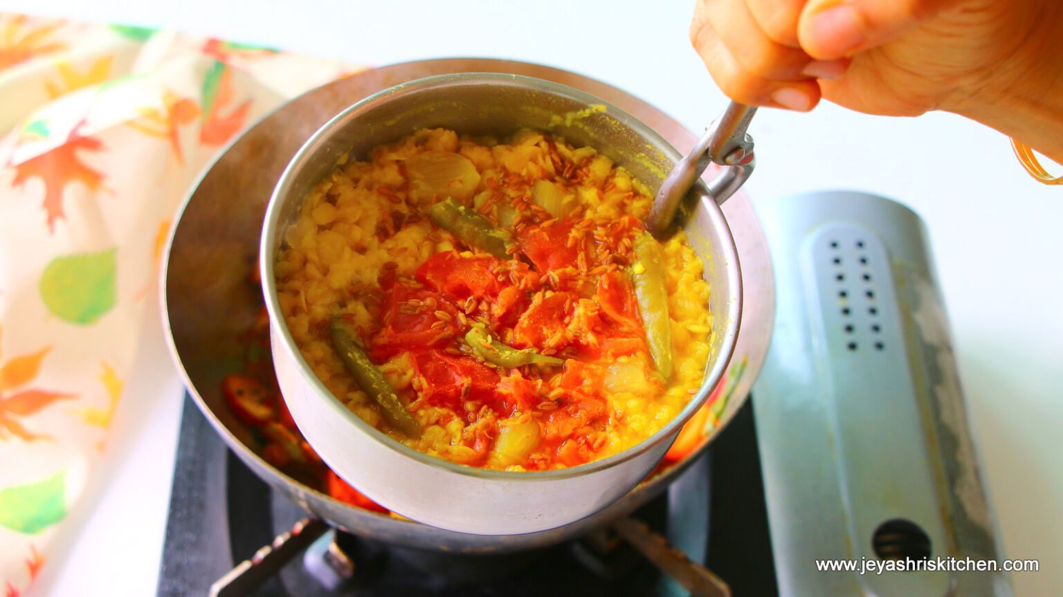 Tamil Nadu Village style Kaikari sambar - Jeyashri's Kitchen