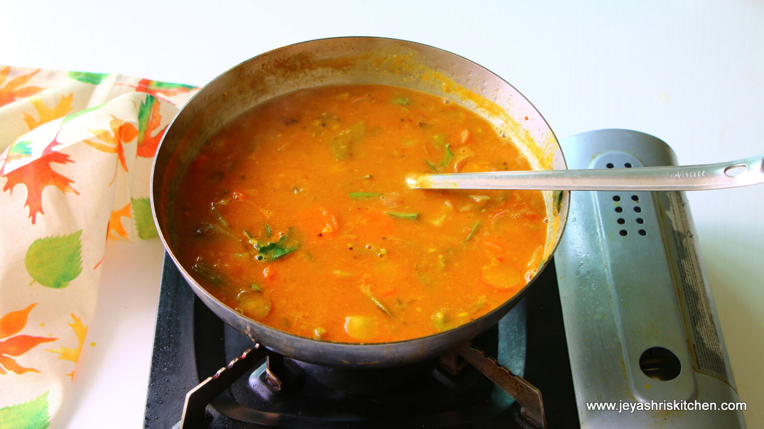 Tamil Nadu Village style Kaikari sambar - Jeyashri's Kitchen