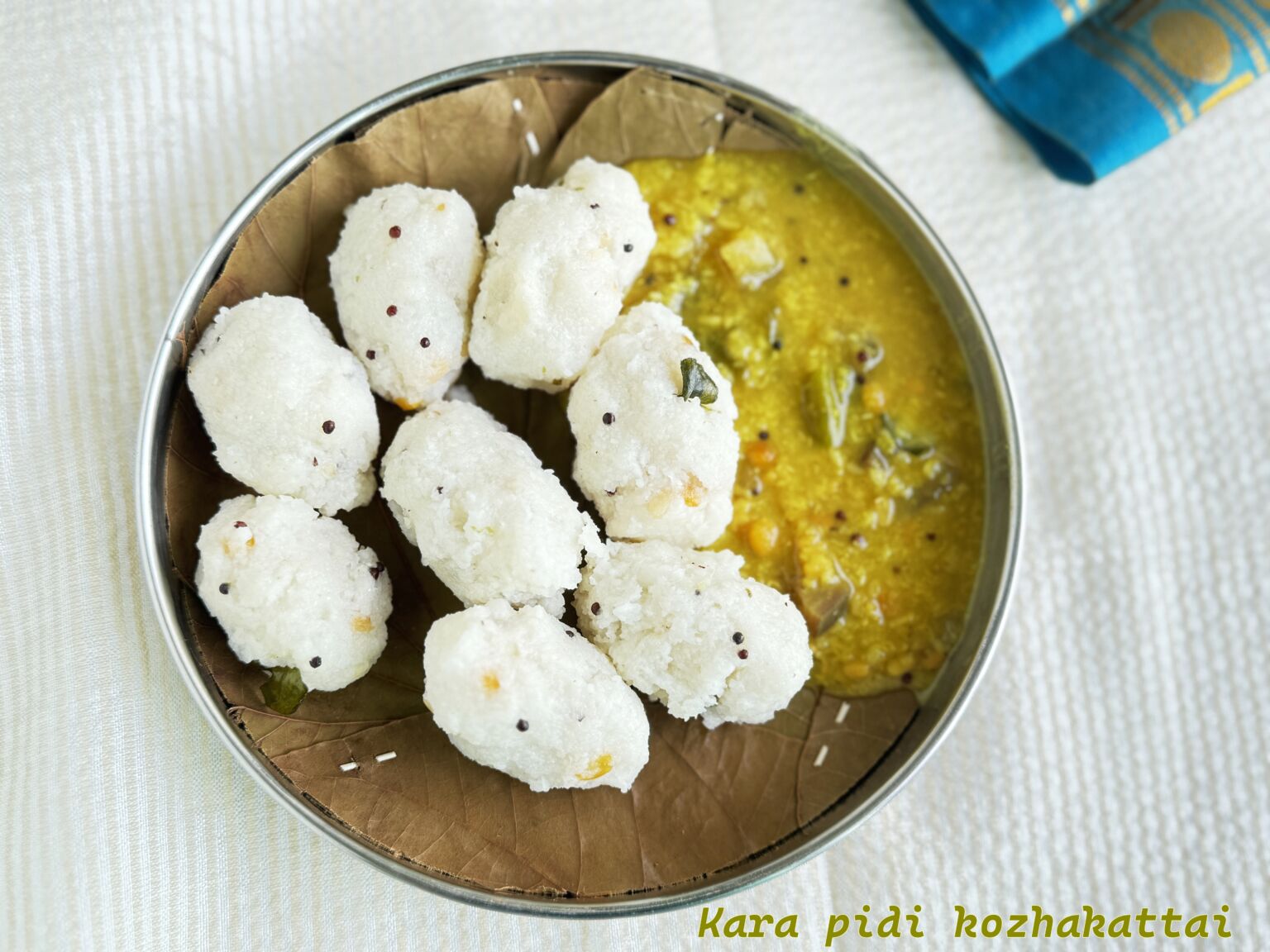 Pidi kozhukattai | Kara pidikozhattai - Jeyashri's Kitchen